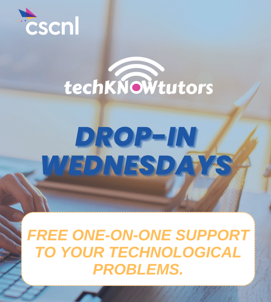 Drop-in Wednesdays - CSCNL