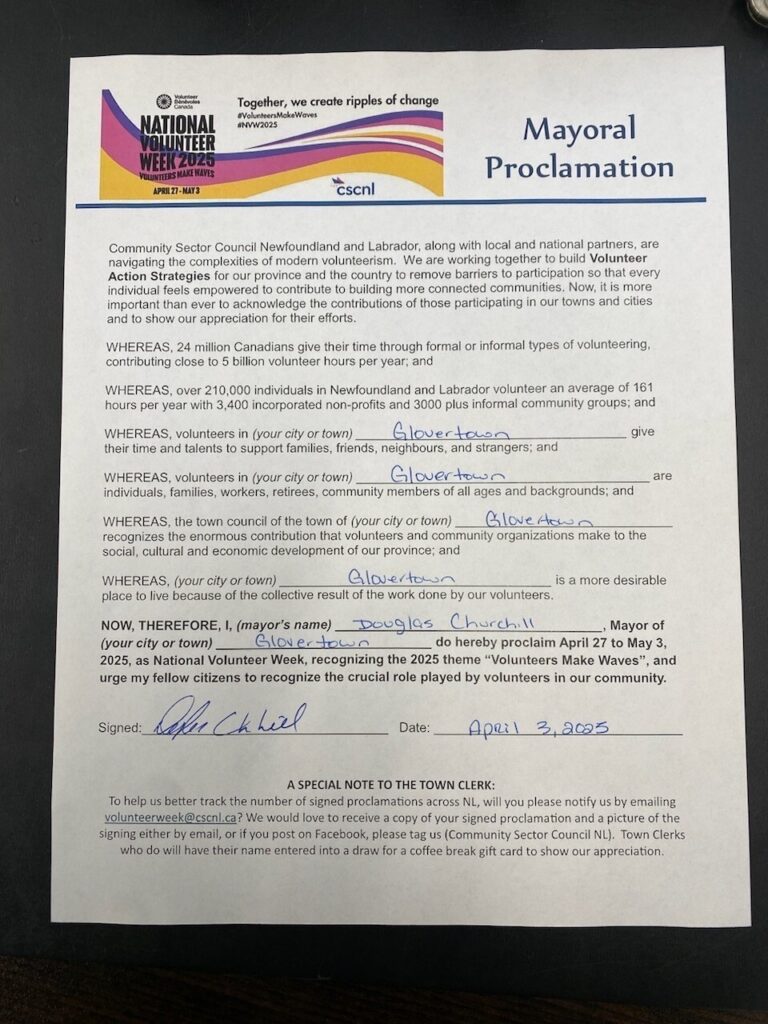 Proclamation Templates - CSCNL